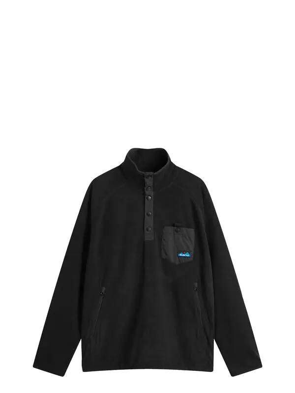 KAVU Teannaway Snap Fleece - Black