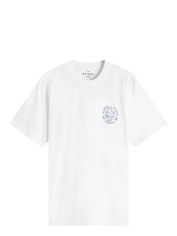 Edwin Music Channel T-shirt - White