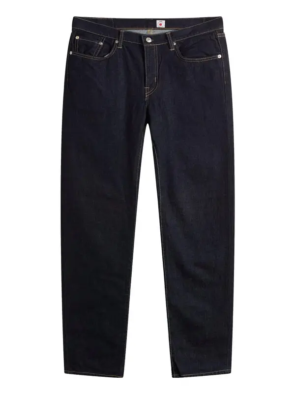 Edwin Regular Tapered Jeans - Blue Rinsed
