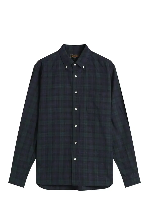 BEAMS Button Down Shirt - Black Watch