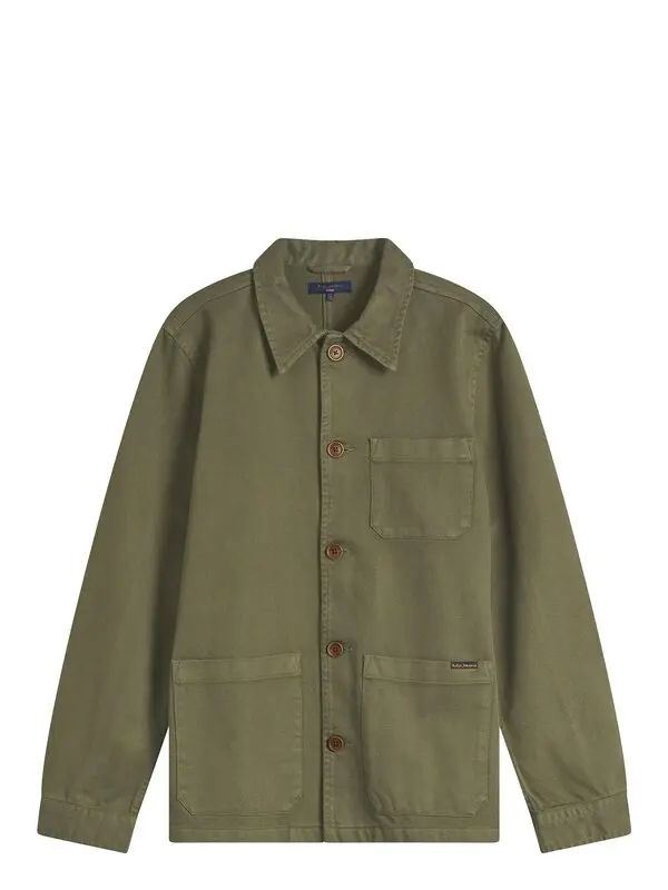 Nudie Jeans Barney Worker Jacket - Olive