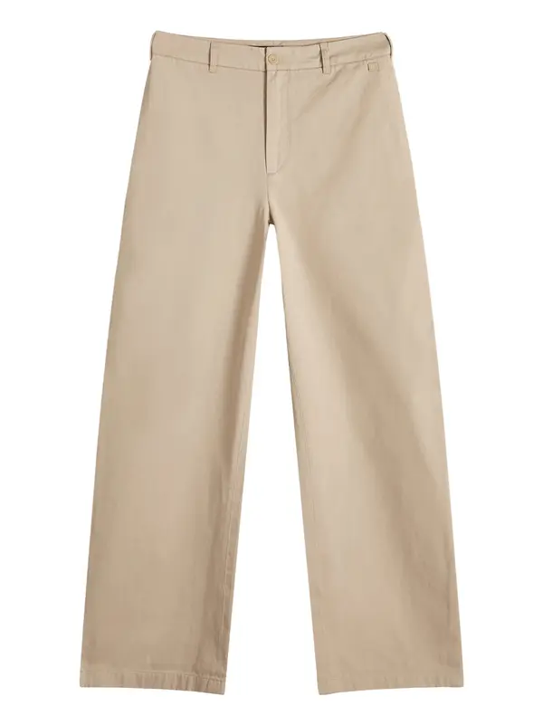 Acne Studios Wide Leg Trousers - Sand Beige