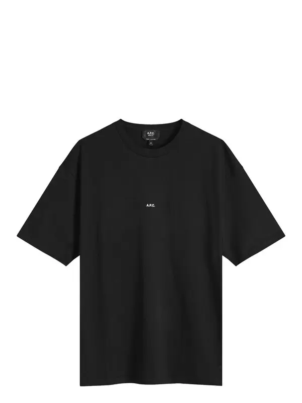 A.p.c. Micro Logo T-shirt - Black/white