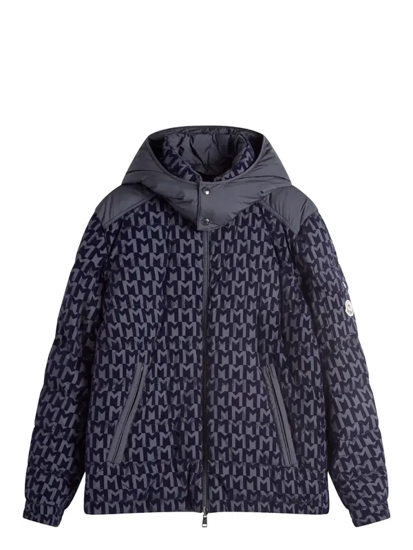 Moncler Savoie Reversible Down Jacket - Navy