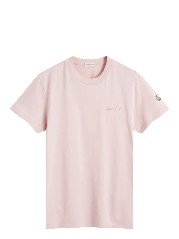 Moncler Logo T-shirt - Pink
