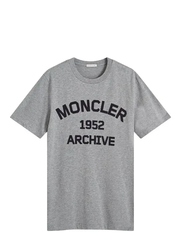 Moncler 1952 Archive T-shirt - Grey