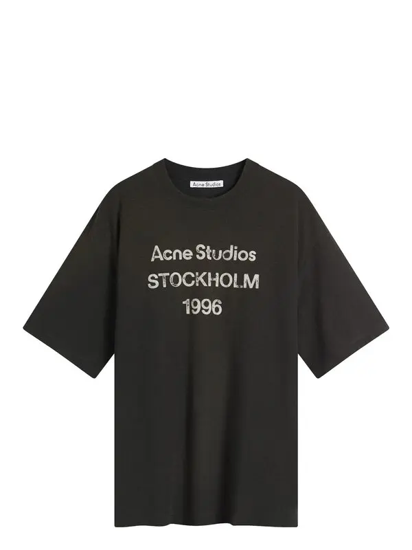Acne Studios Exford 1996 T-shirt - Faded Black