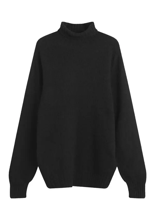 Howlin' Sylvester Roll Neck Knit - Black