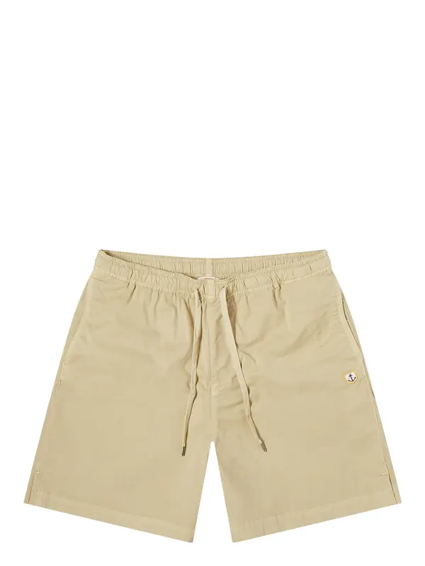 Armor Lux Drawstring Shorts - Pale Olive