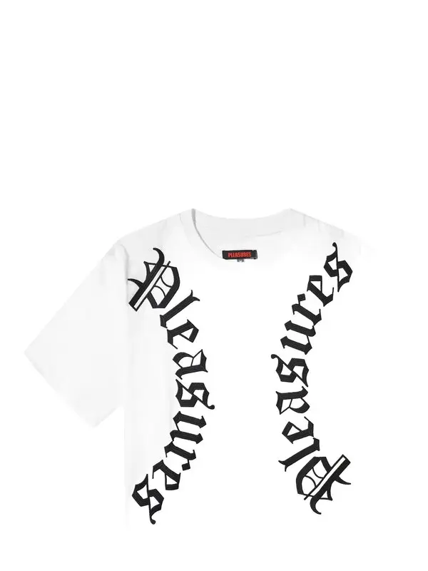 PLEASURES Harness Heavyweight T-shirt - White