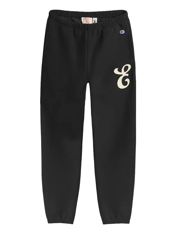 E BY END. Champion Reverse Weave Fleece Sweatpants - Black