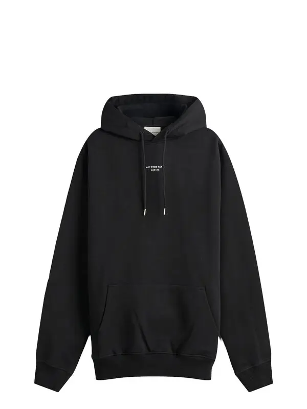 Drole De Monsieur Not From Paris Madame Classic Hoodie - Black