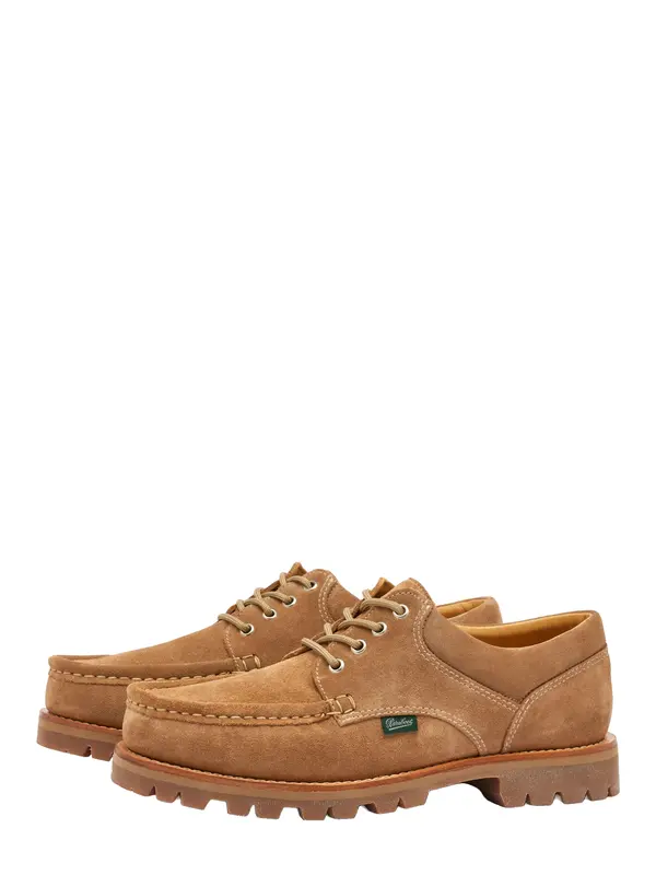Paraboot Thiers Derby Shoes - Muscade Suede