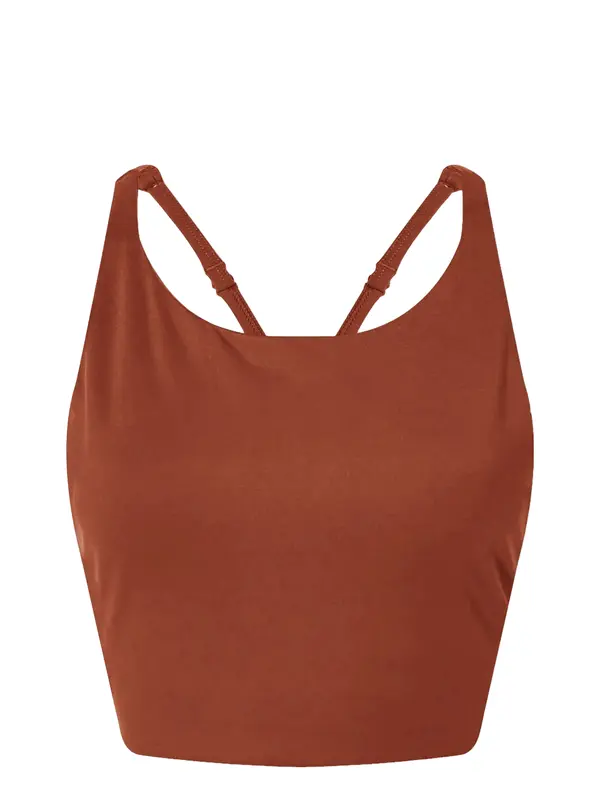 GIRLFRIEND COLLECTIVE Topanga Bralet Top - Earth