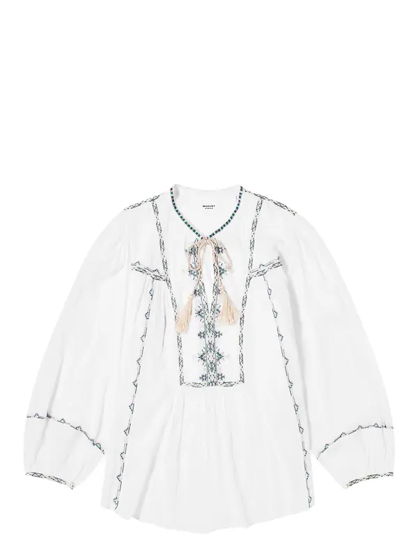 Isabel Marant Silekia Blouse - White