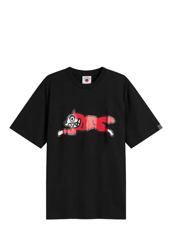 ICECREAM Running Dog T-shirt - Black