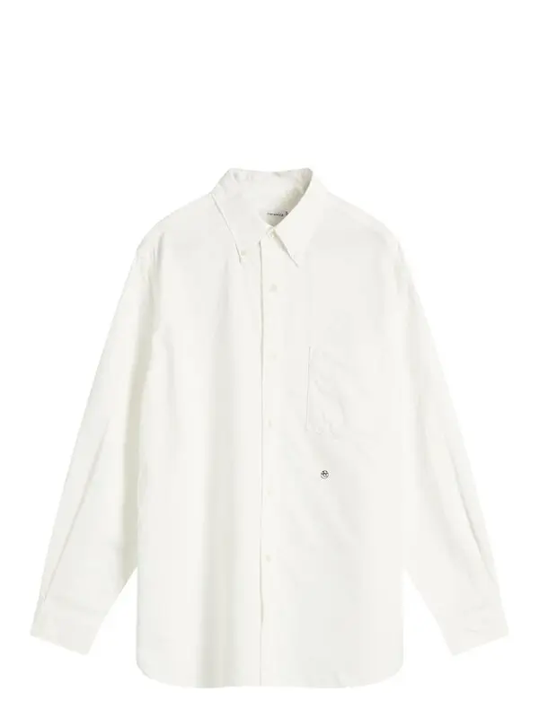 Nanamica Button Down Wind Shirt - White