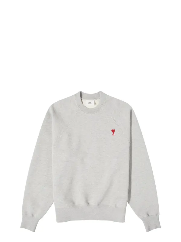 Ami Adc Crew Sweat - Grey