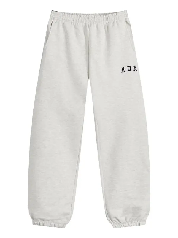 ADANOLA Ada Sweatpants - Light Grey Melange