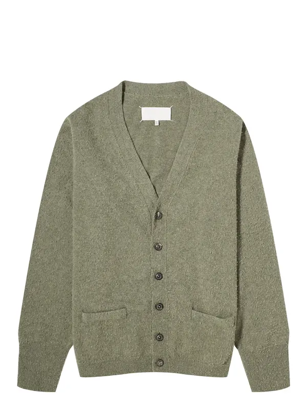 MAISON MARGIELA Cashmere Cardigan - Moss