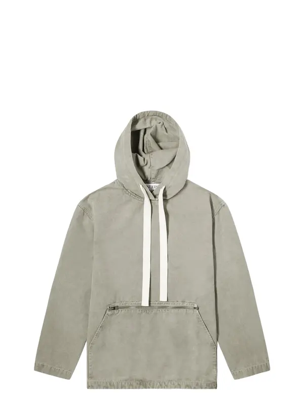 JW Anderson Garment Dye Hoodie - Grey
