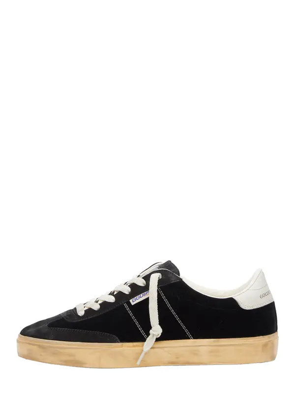 GOLDEN GOOSE Soul Star Sneaker - Black/milk
