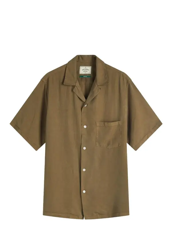 Portuguese Flannel Dogtown Vacation Shirt - Olive
