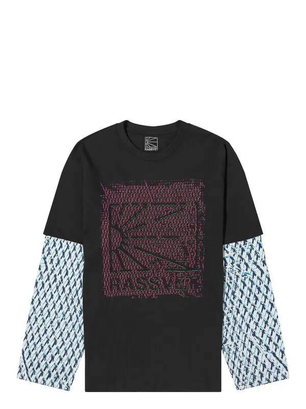 RASSVET Mesh Camo Long Sleeve T-shirt - Print