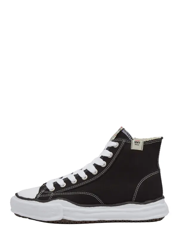 Mihara Yasuhiro Peterson Original Sole Canvas Hi-top Sneakers - Black