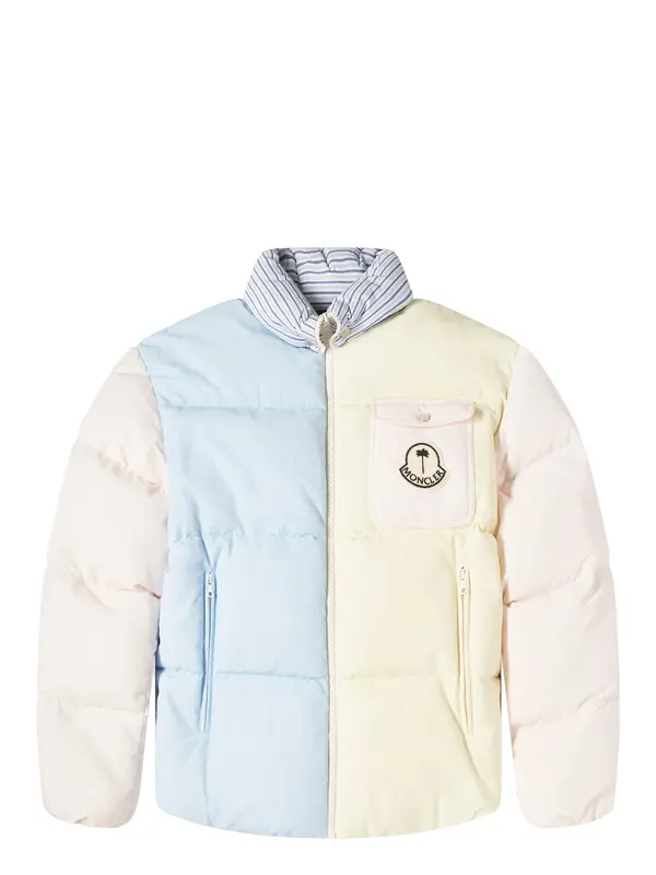 Moncler X Palm Angels Douady Jacket - White Blue