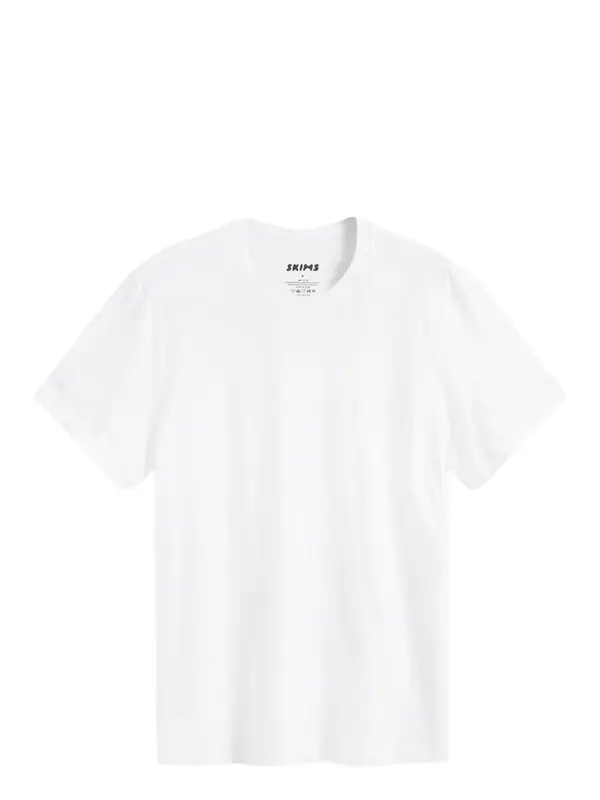 SKIMS Cotton Classic T-shirt - Chalk