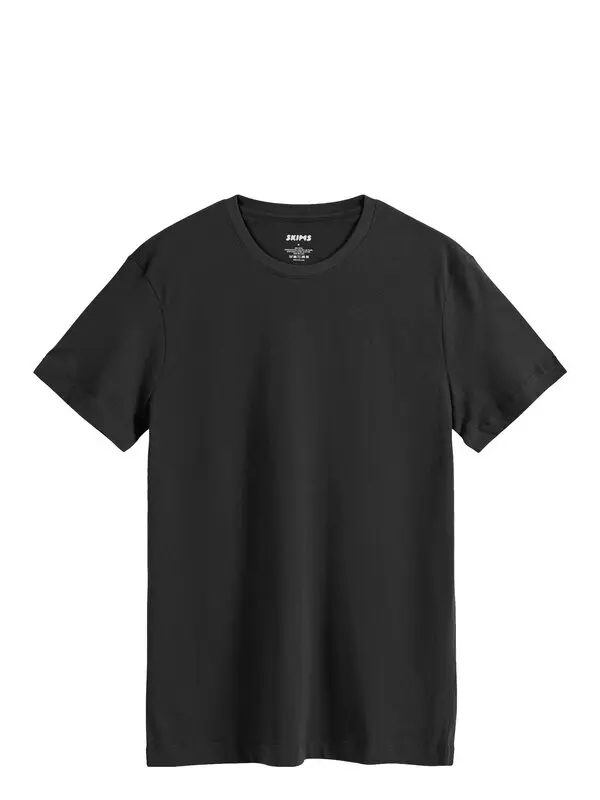 SKIMS Cotton Classic T-shirt - Onyx