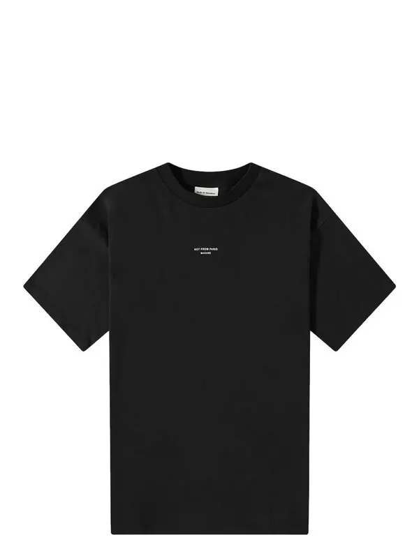 Drole De Monsieur Not From Paris Madame Classic T-shirt - Black