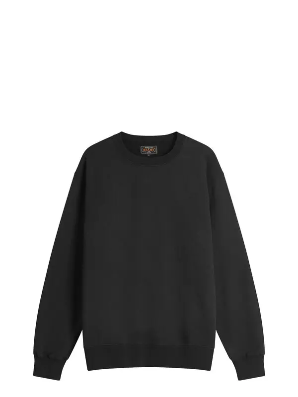 BEAMS Crew Sweatshirt - Black