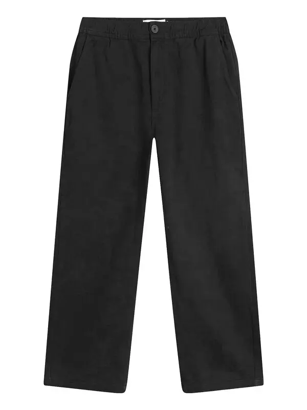 WAX LONDON Kurt Twill Trousers - Black