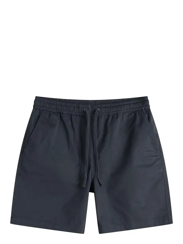 Universal Works Cotton-twill Beach Shorts - Navy