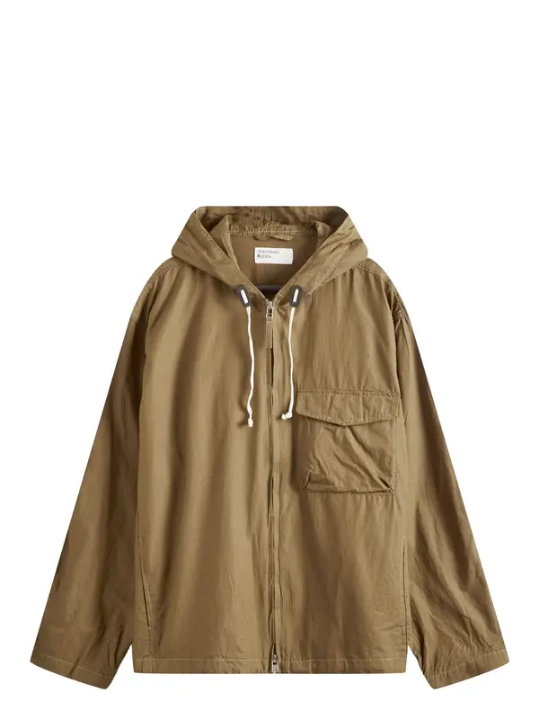 Universal Works Broad Cloth Fistral Jacket - Khaki