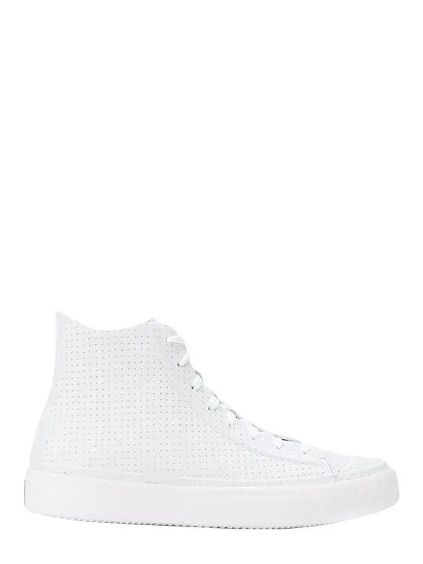 CONVERSE Chuck Taylor All Star Hi Modern Perforated Sneakers - White/black