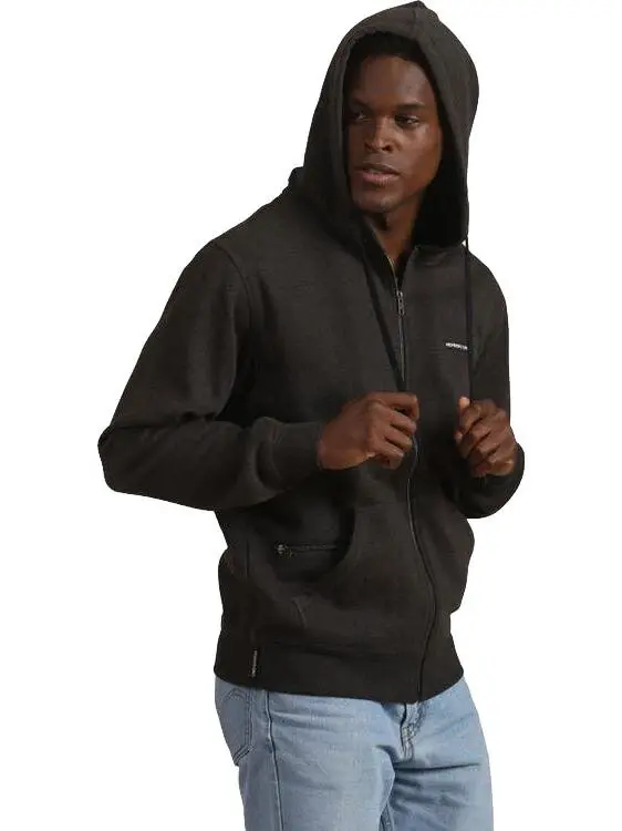 MEMBERS ONLY Brooklyn Zip-up Hoodie - Charcoal