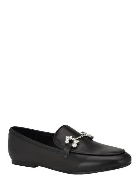 Nine West Bennit Bit Loafer - Black Leather