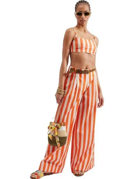 La DoubleJ Crisp Balloon Pants - Riviera Orange