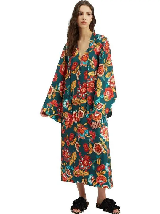 La DoubleJ Magnifico Midi Dress - Hottie Emerald