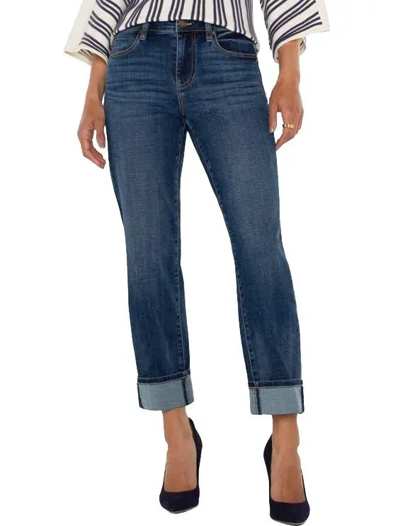 LIVERPOOL Marley High-rise Girlfriend Jeans - Rushland