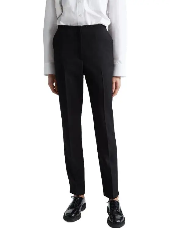 Partow Hudson Virgin Wool Pants - Black