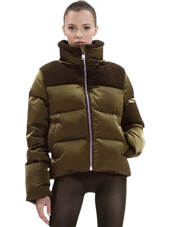 Nicole Benisti Una Down Puffer Jacket - Moss
