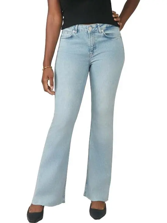 LOLA JEANS High-rise Flare Jeans - True Denim