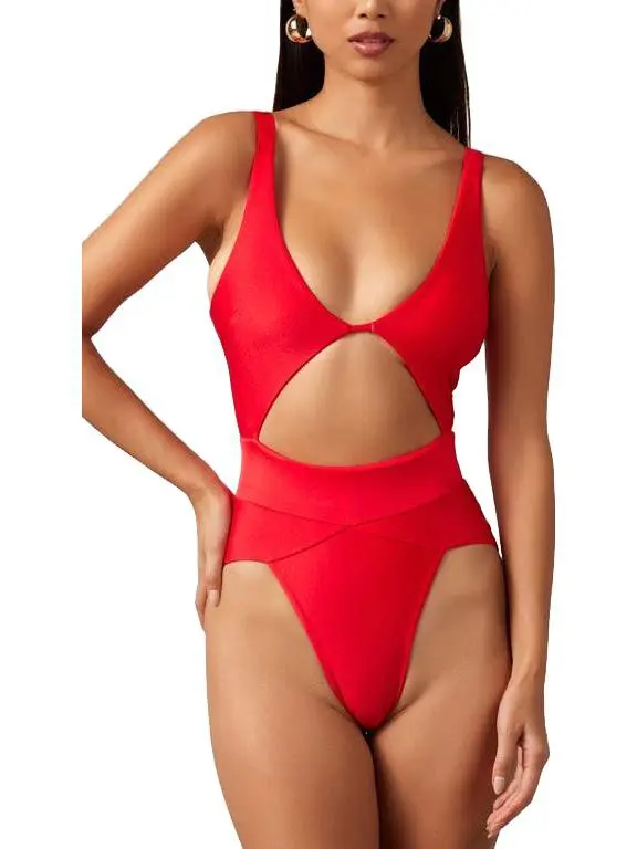 MBM SWIM Aspire One-piece Swimsuit - Red