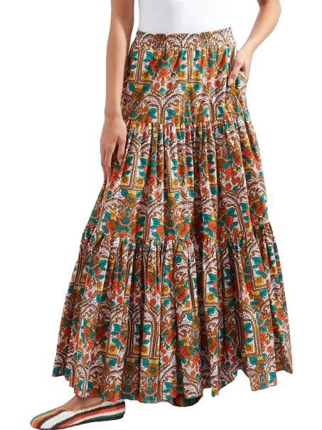 La DoubleJ Big Skirt - Corte White Rust