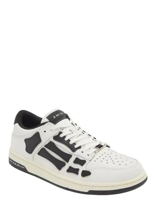 Amiri Skel Low Top Sneakers - White/black