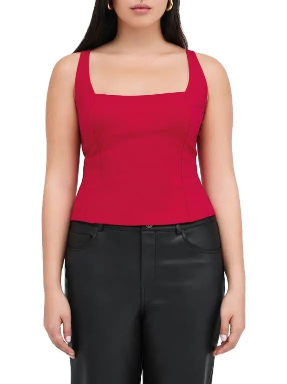 MARCELLA Anya Crop Camisole - Red